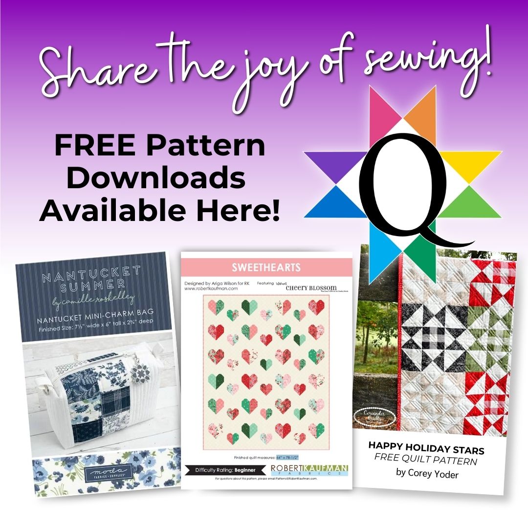Free Pattern Downloads — Page 2 — Quilt Beginnings