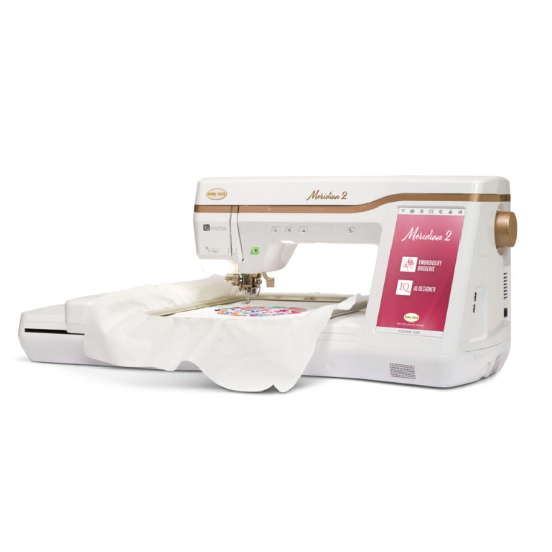 Baby Lock Meridian 2 Embroidery Machine | Quilt Beginnings