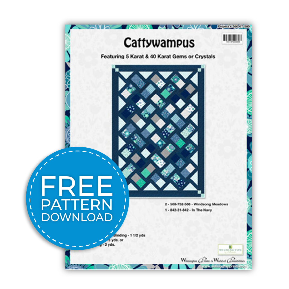 Cattywampus Quilt Pattern | Wilmington | *Free Digital Download ...