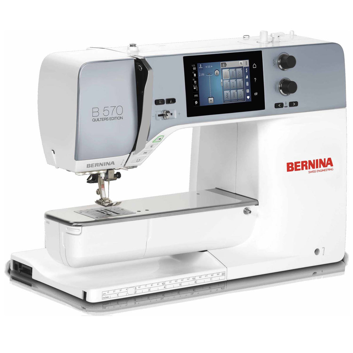 BERNINA 570 QE Sewing and Quilting Machine — Quilt Beginnings