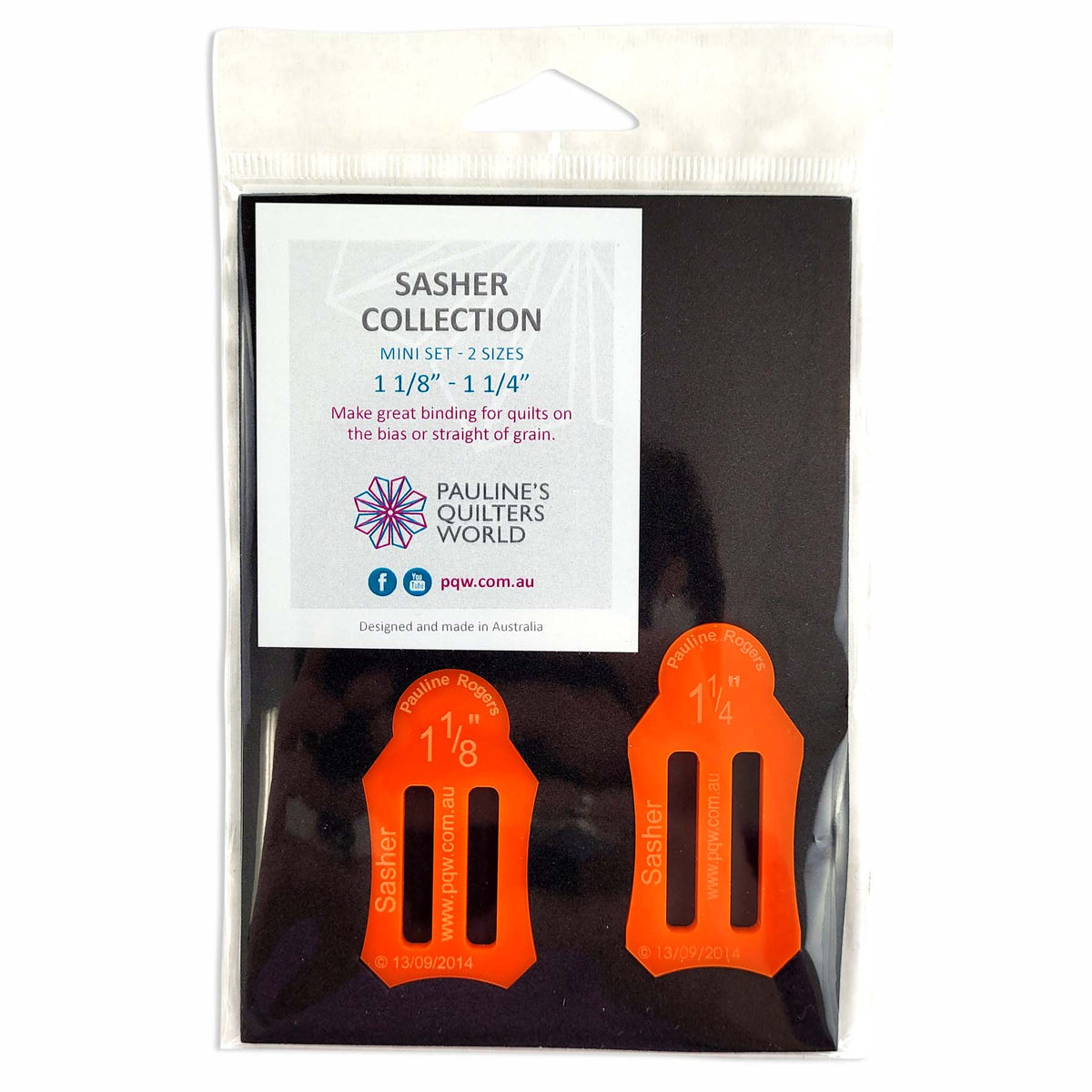 Sasher Tool Mini Set - 1.125" and 1.25" — Quilt Beginnings
